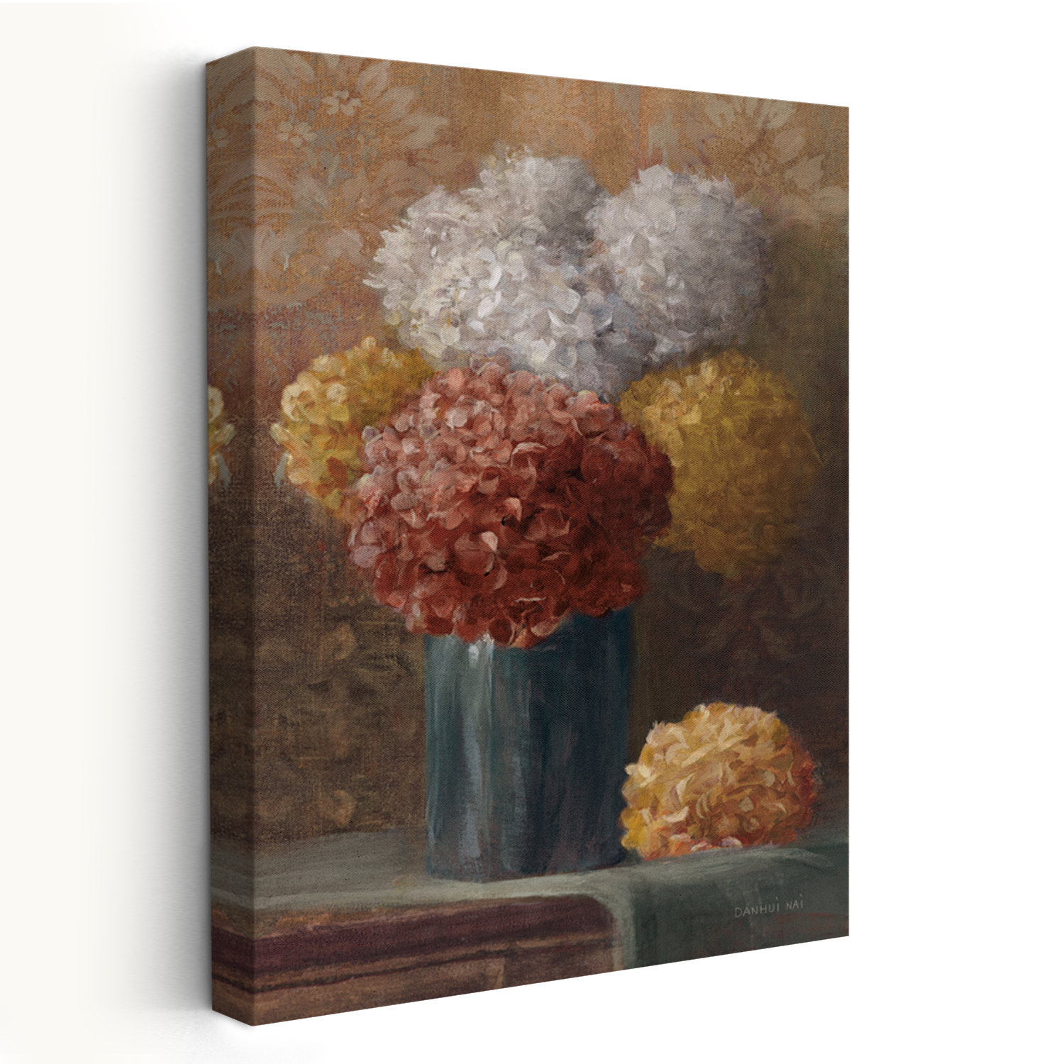 Red Barrel Studio® Traditional Fall Hydrangea II | Wayfair