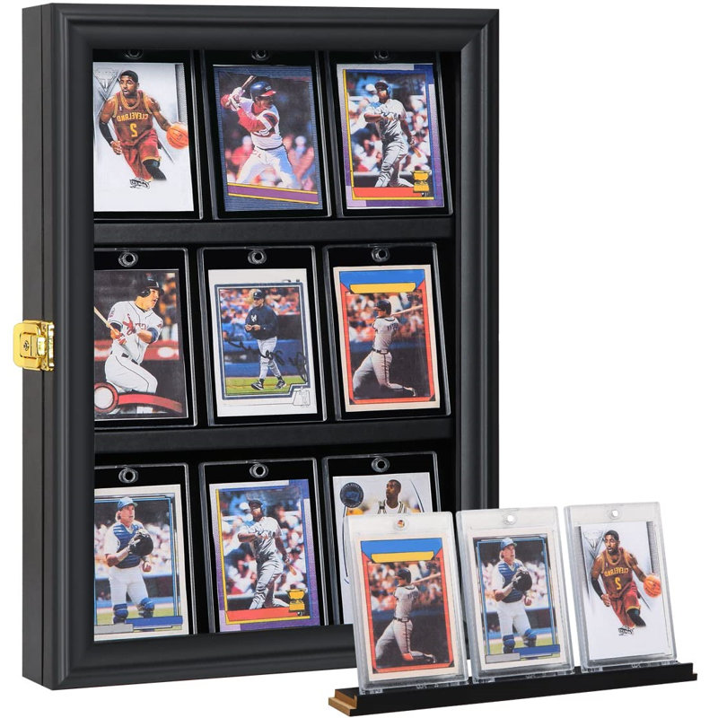 HIRVOK Baseball Card Display Case | Wayfair