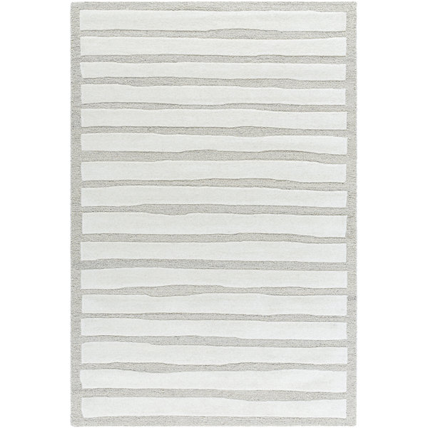 Triton Hand Tufted Wool Gray Rug | AllModern