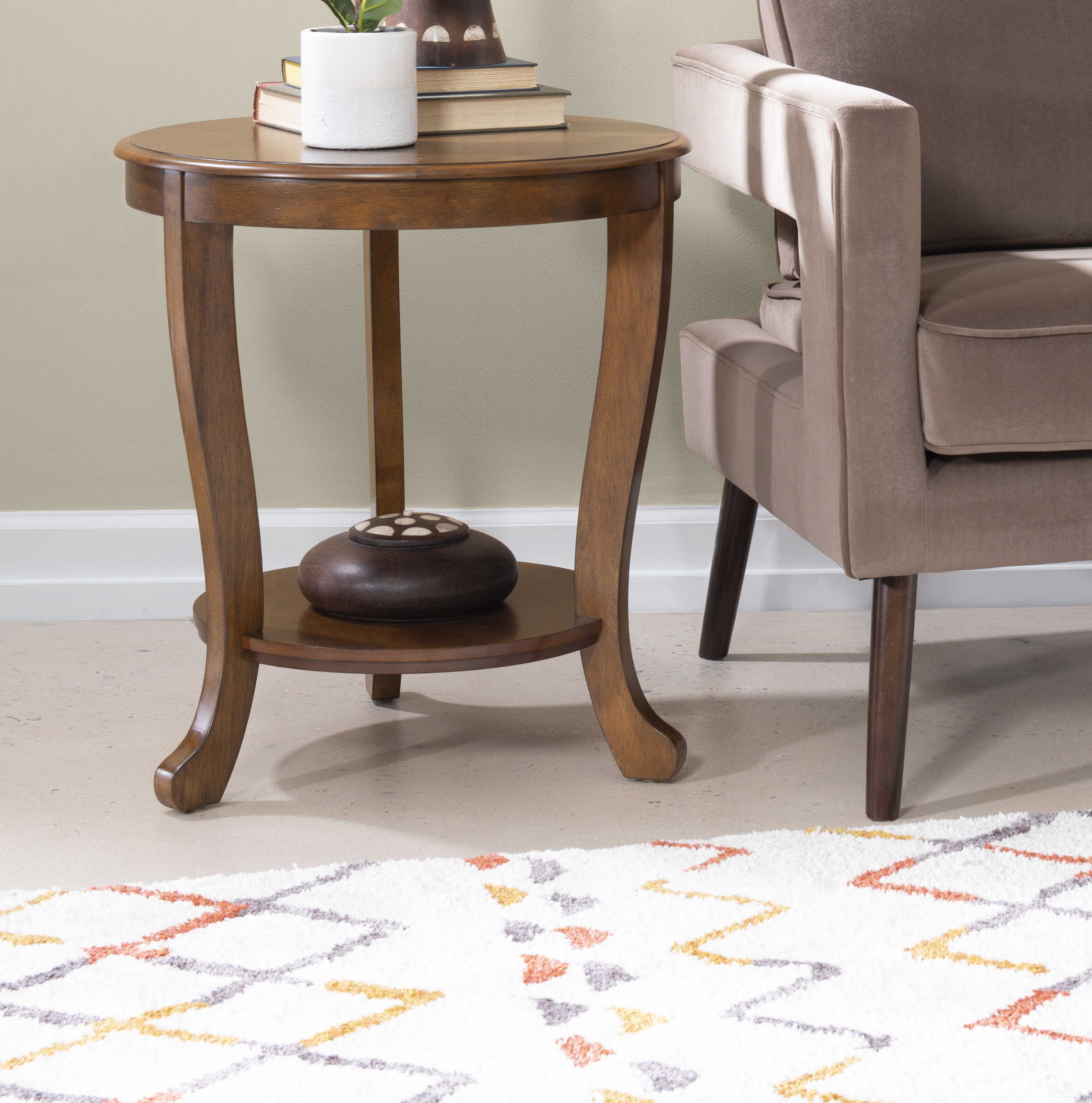 Lark Manor™ Eisenbarth 3 Legs End Table with Storage & Reviews | Wayfair