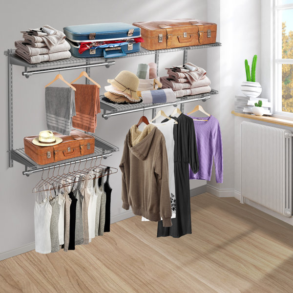 Rebrilliant Chael 158cm Clothes Storage System | Wayfair.co.uk
