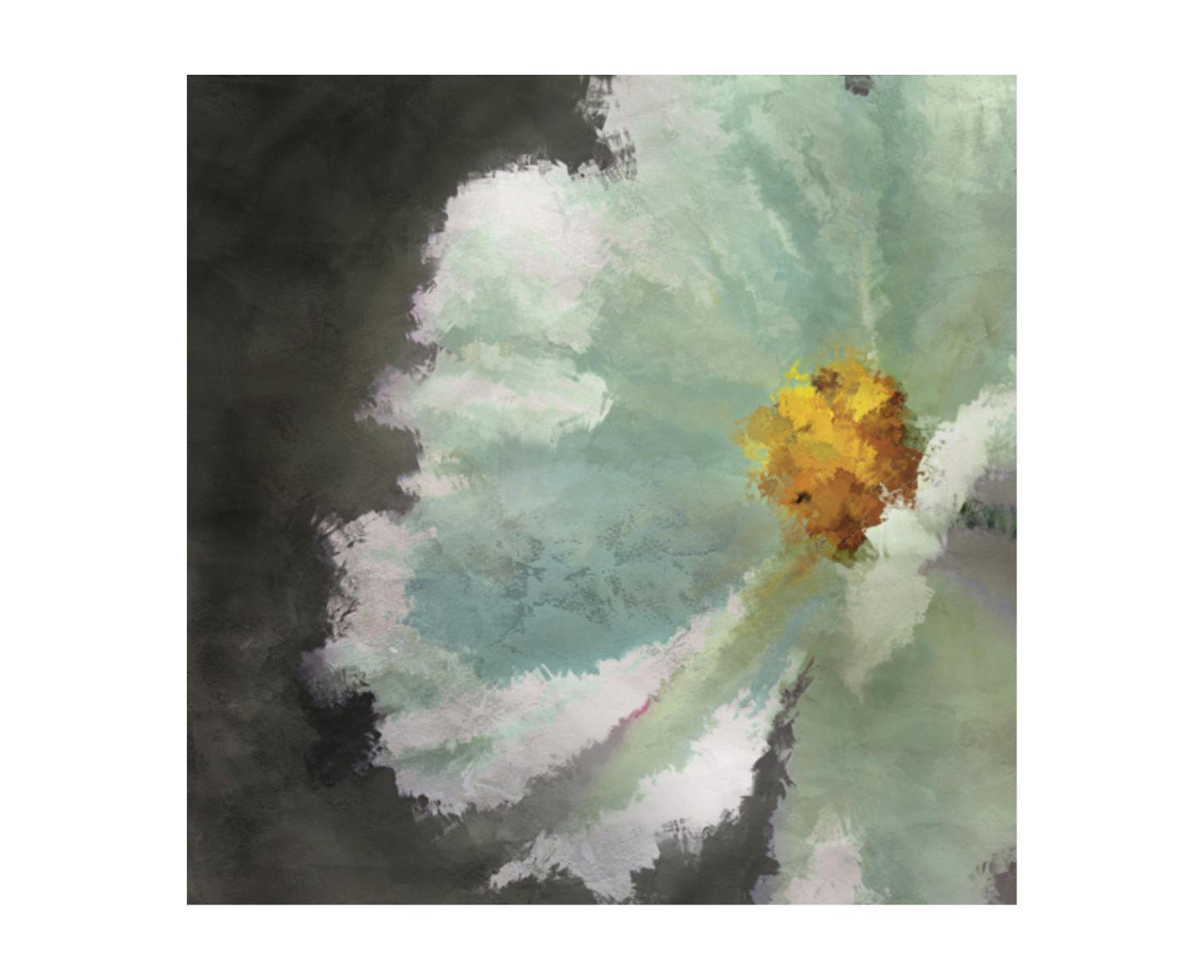 Chelsea Art Studio Blanc Fleur by Zoey Riley - Painting | Perigold