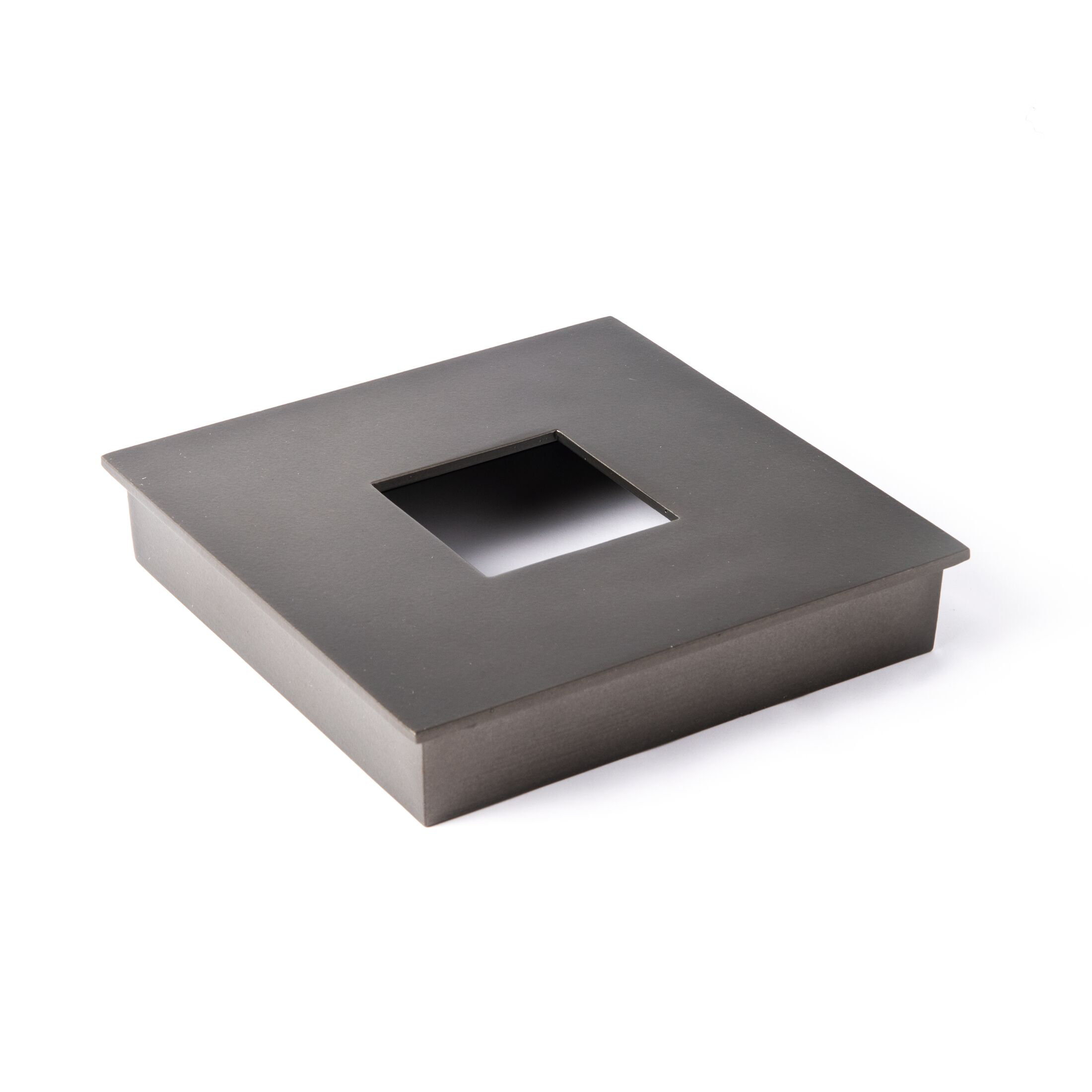 Hubbardton Forge Small Square Cover Cap Outdoor Lantern Post | Perigold