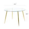Mercer41 Modern simple glass table | Wayfair