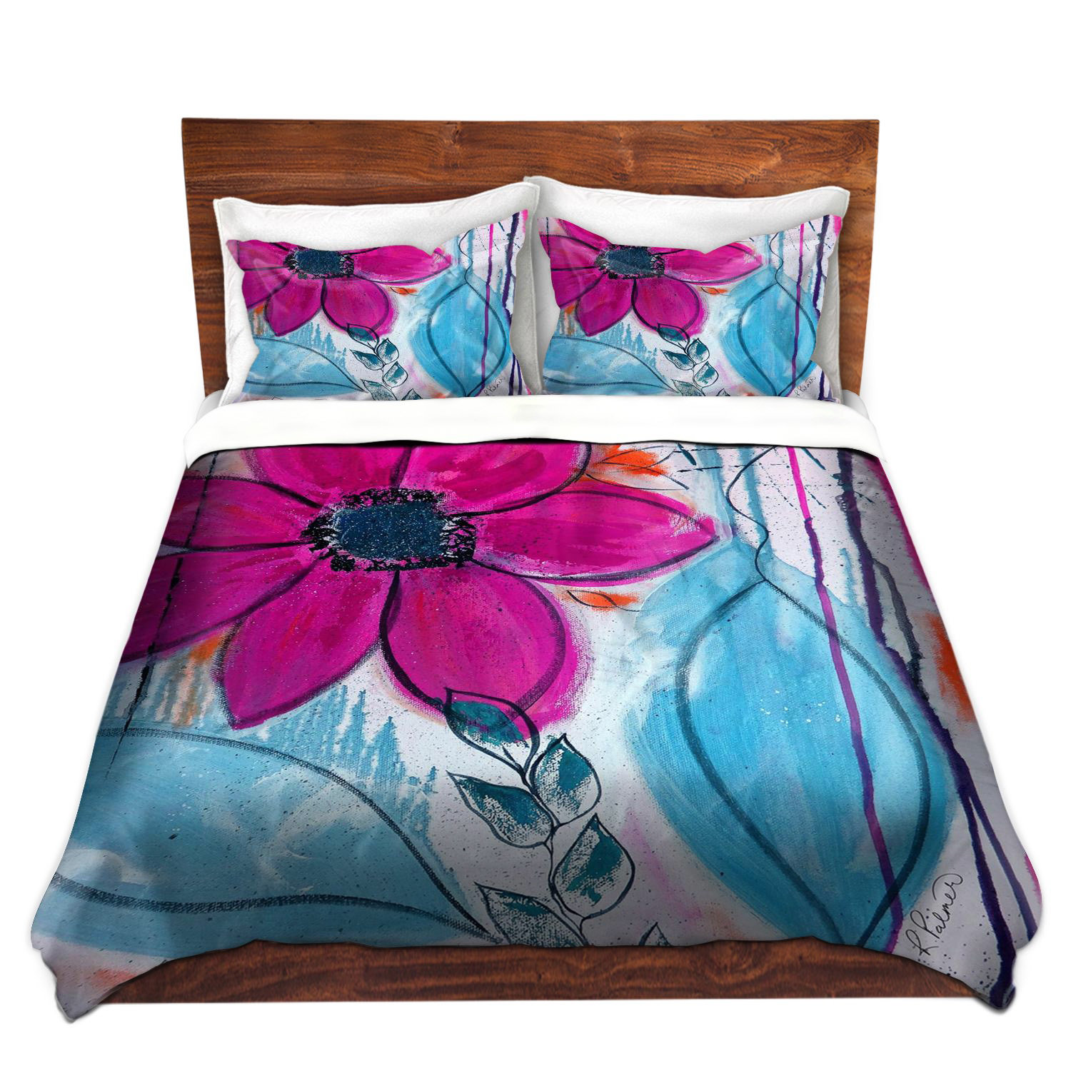 DiaNoche Designs Home Grown I Duvet Cover Set | Wayfair