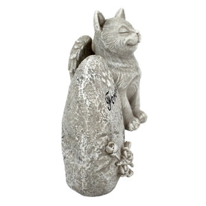 Design Toscano Cat Pet Memorials Forever in Our Hearts Statue & Reviews ...