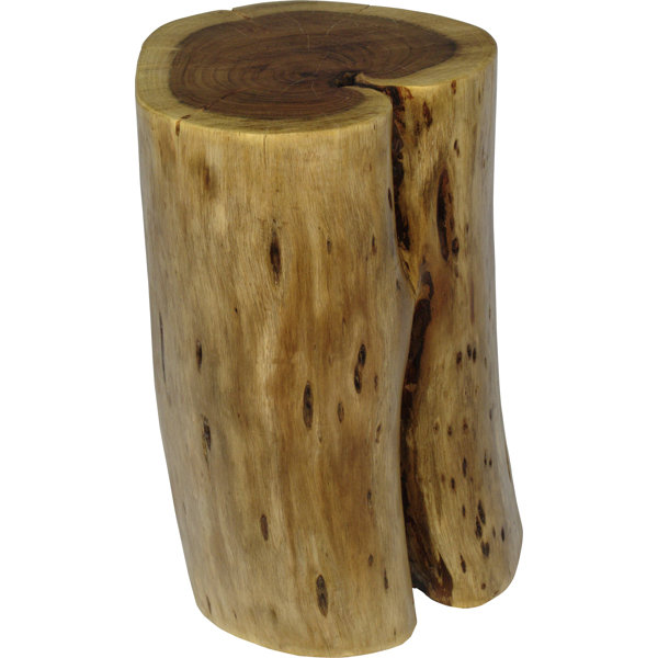 Union Rustic Wingfield Solid Wood Tree Stump End Table & Reviews | Wayfair