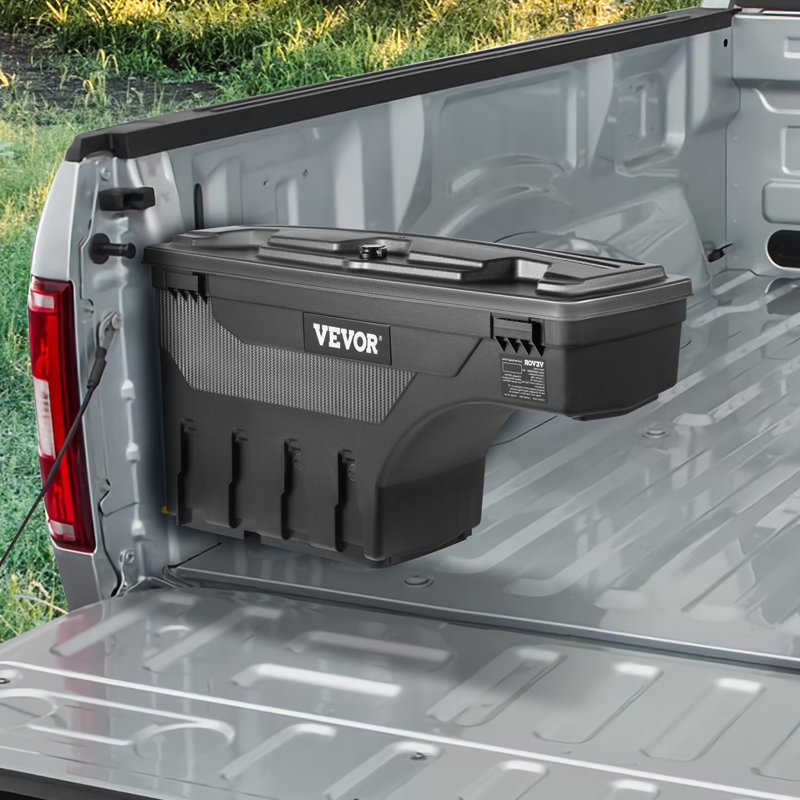 17 Stories Truck Bed Storage Box, Lockable Lid | Wayfair