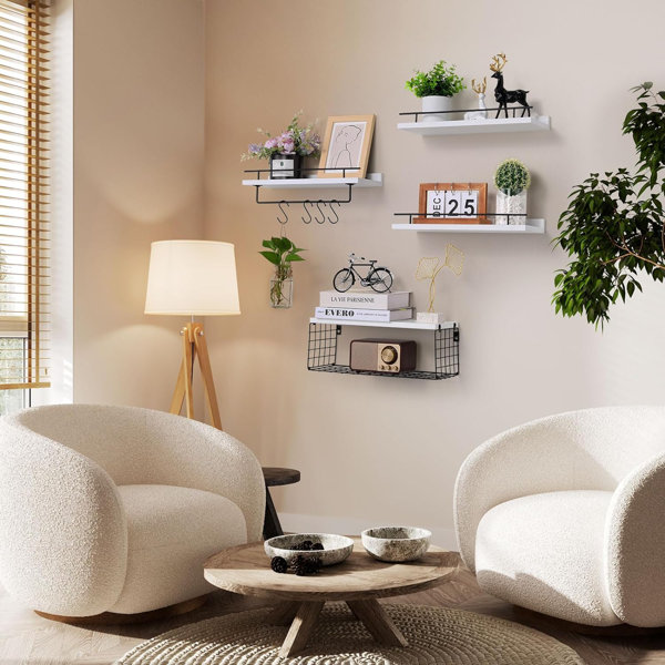 Rebrilliant Coster Wall Bathroom Shelves - Wayfair Canada