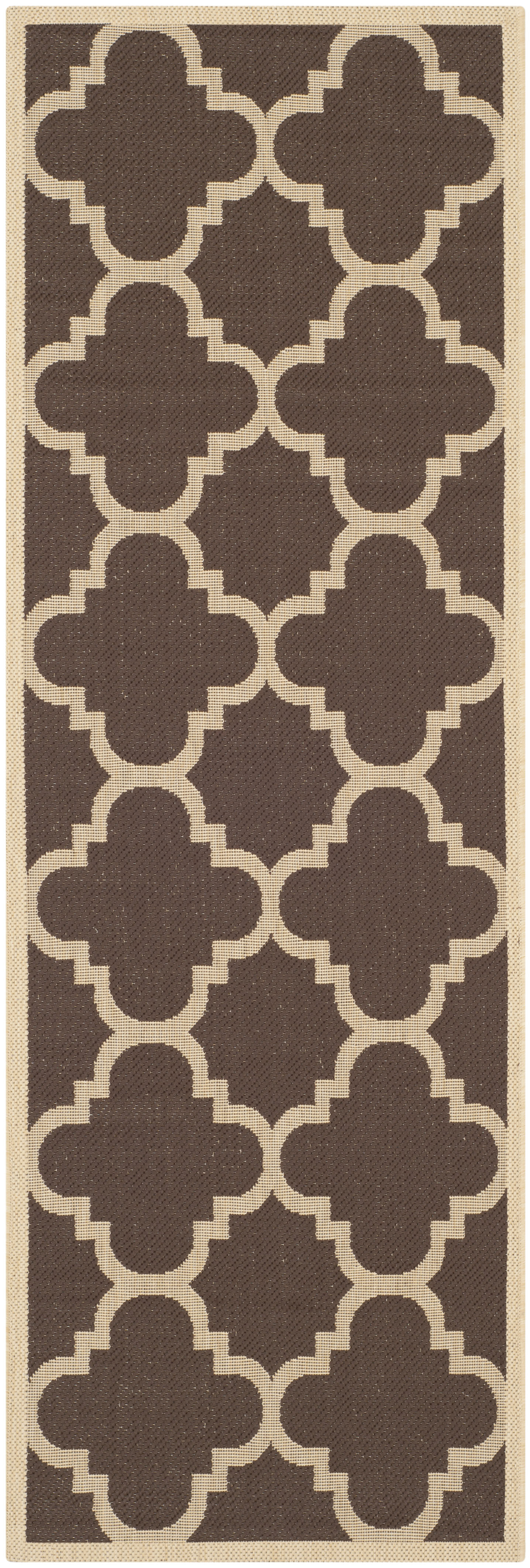 Andover Mills™ Welby Dark Brown Outdoor Rug | Wayfair