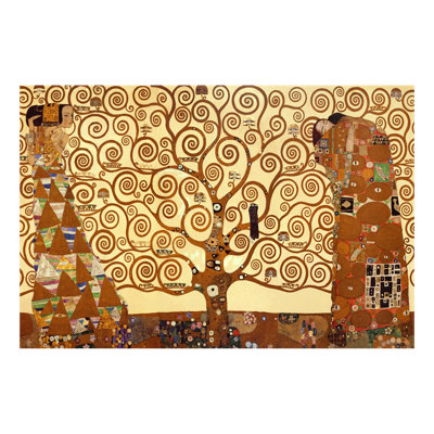 Vault W Artwork The Tree of Life by Gustav Klimt Graphic Art Print on ...