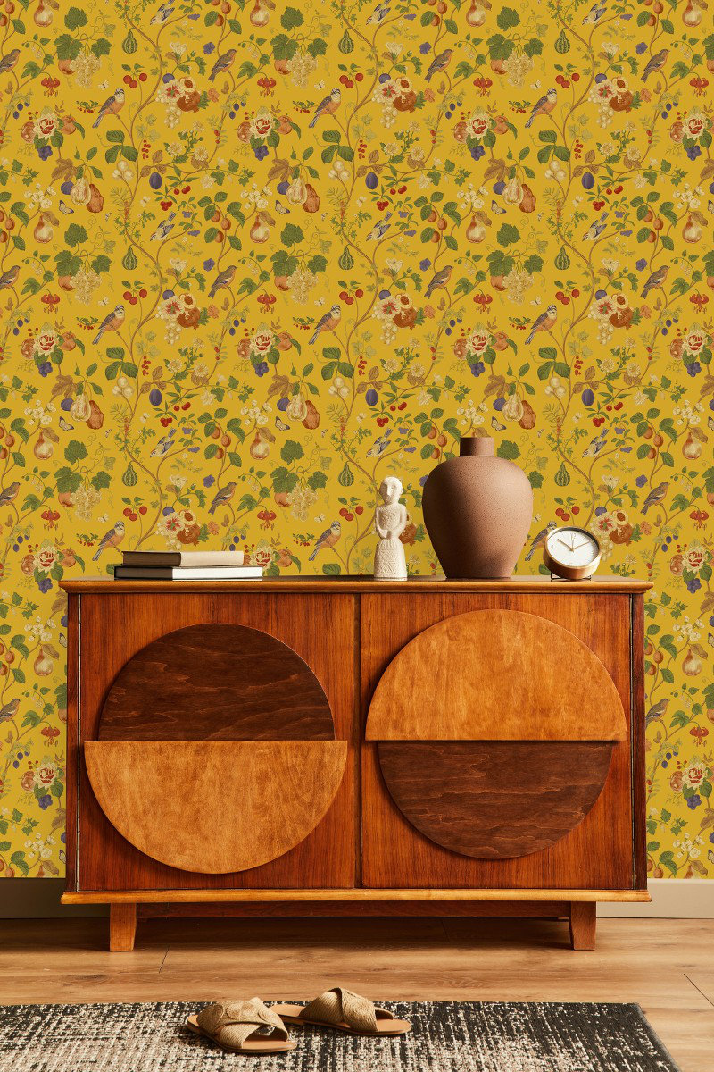 Red Barrel Studio® Fruits Tree Wallpaper Panel | Wayfair