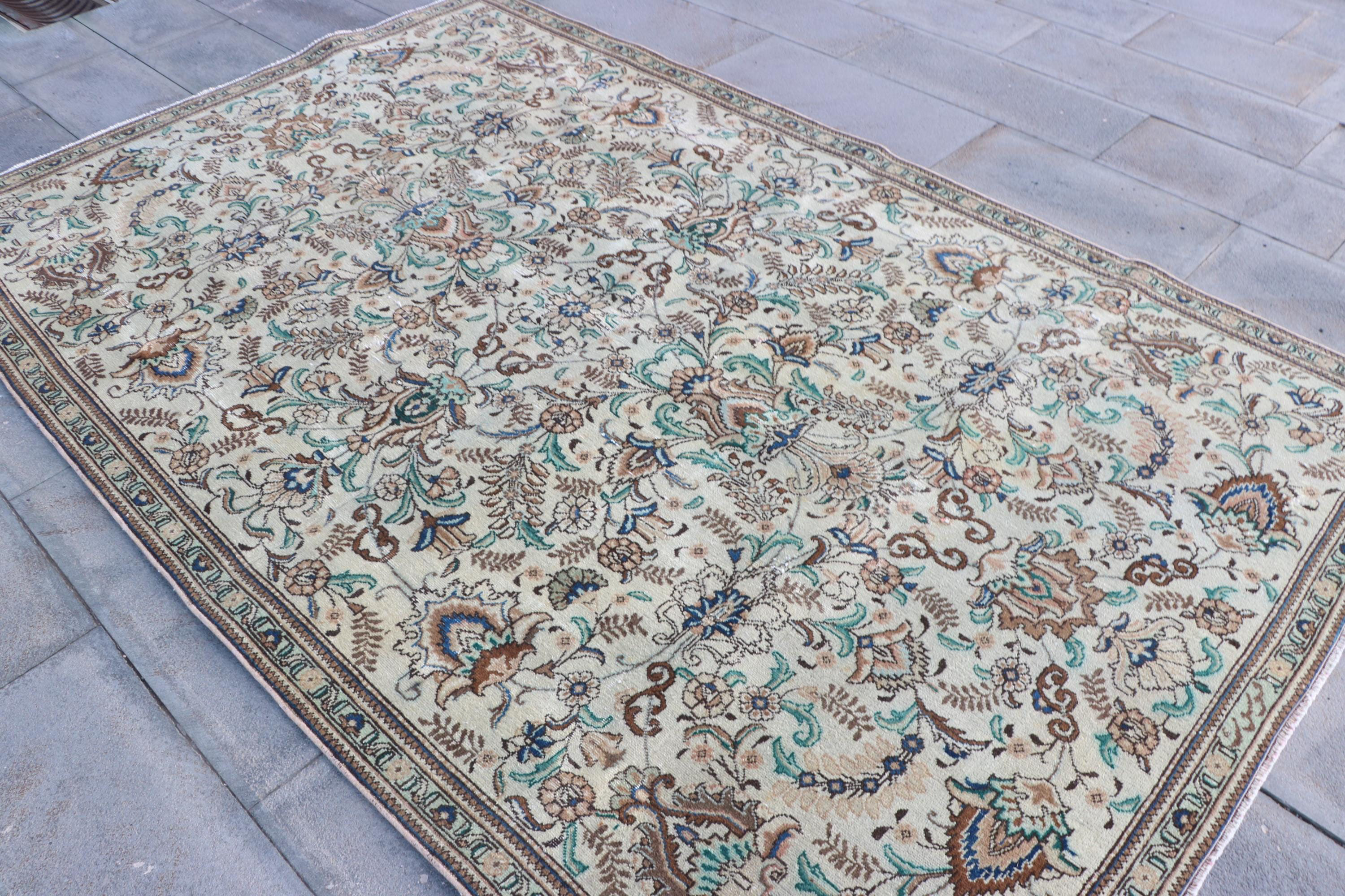 Bloomsbury Market Vintage Large Green Turkish Rug - Handmade Tribal ...
