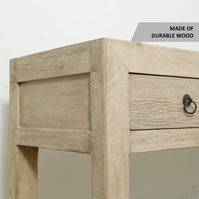 Lily's Living 110'' Solid Wood Console Table | Wayfair