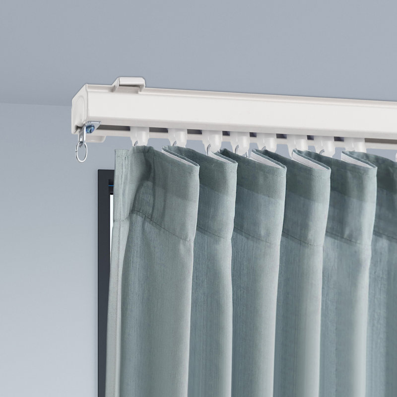 Hokku Designs Goti White Curtain Track & Reviews | Wayfair