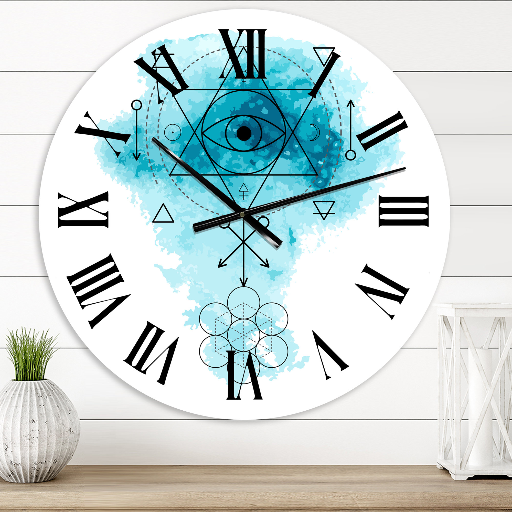 East Urban Home Symbol Of Alchemy And Sacred Geometry II - Bohemian ...