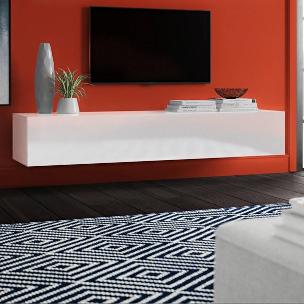 Orren Ellis Fly Modular Floating TV Stand for TVs up to 70" & Reviews ...
