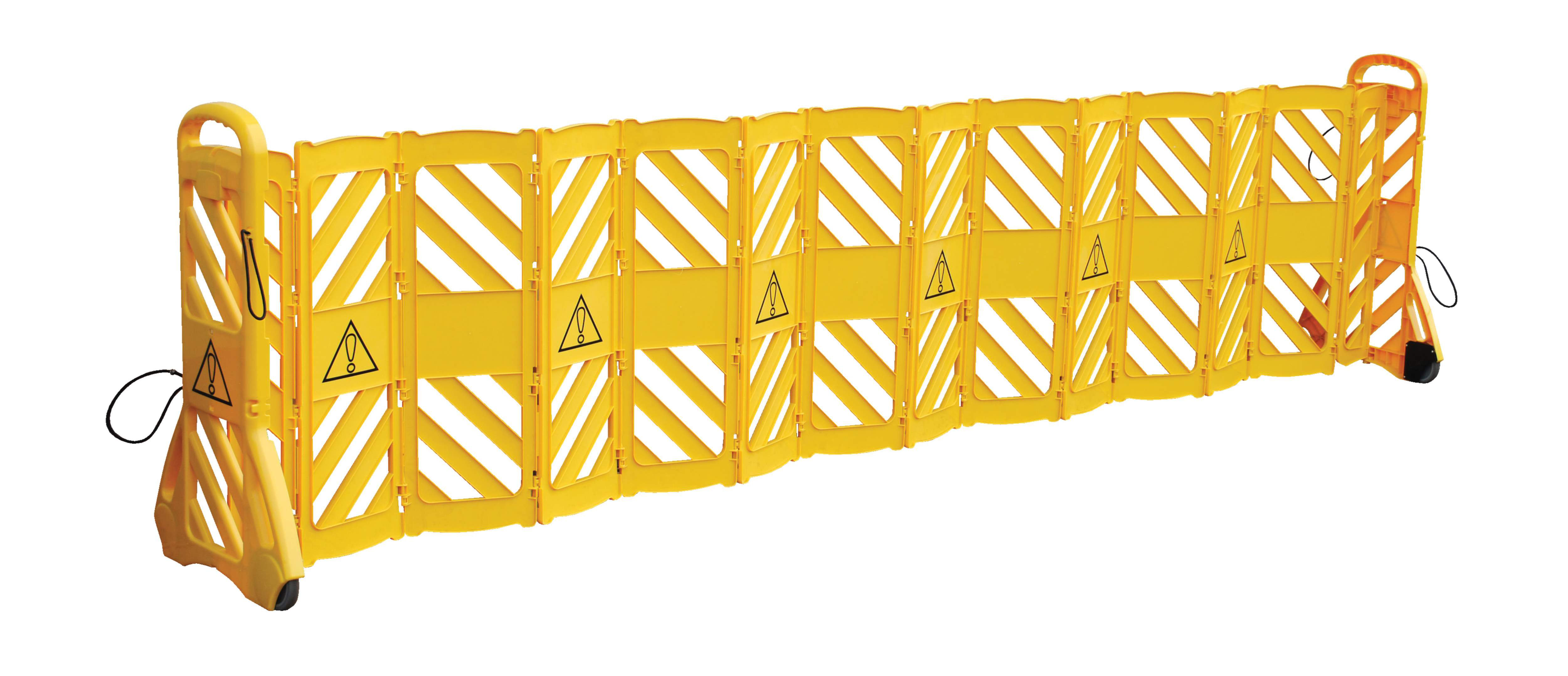 Vestil Mobile Plastic Safety Barrier | Wayfair