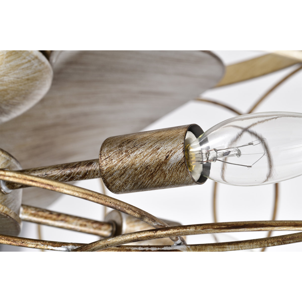 Laurel Foundry Modern Farmhouse® Seay 3 - Blade Caged Ceiling Fan with ...