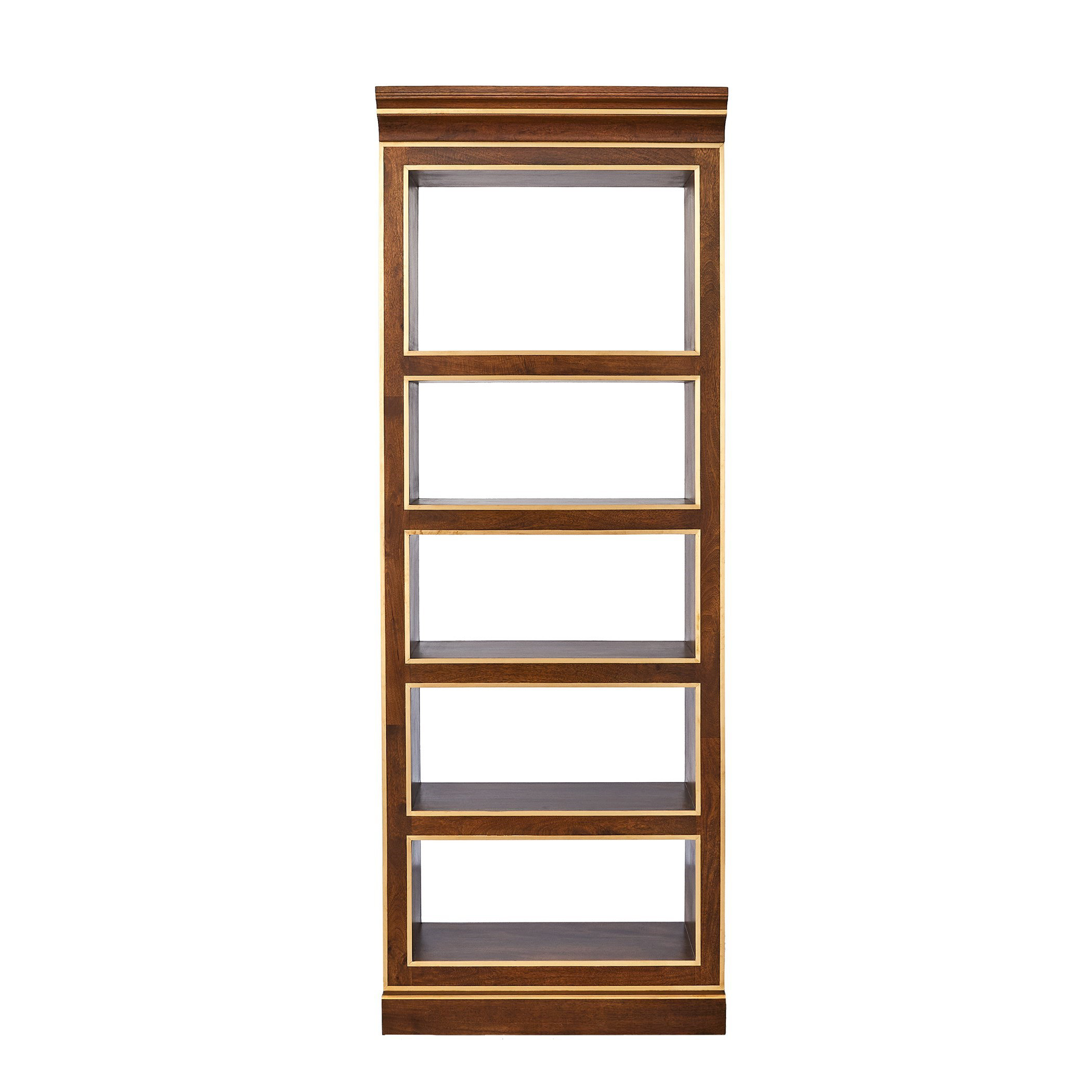 Global Views Center Library Bookcase | Wayfair