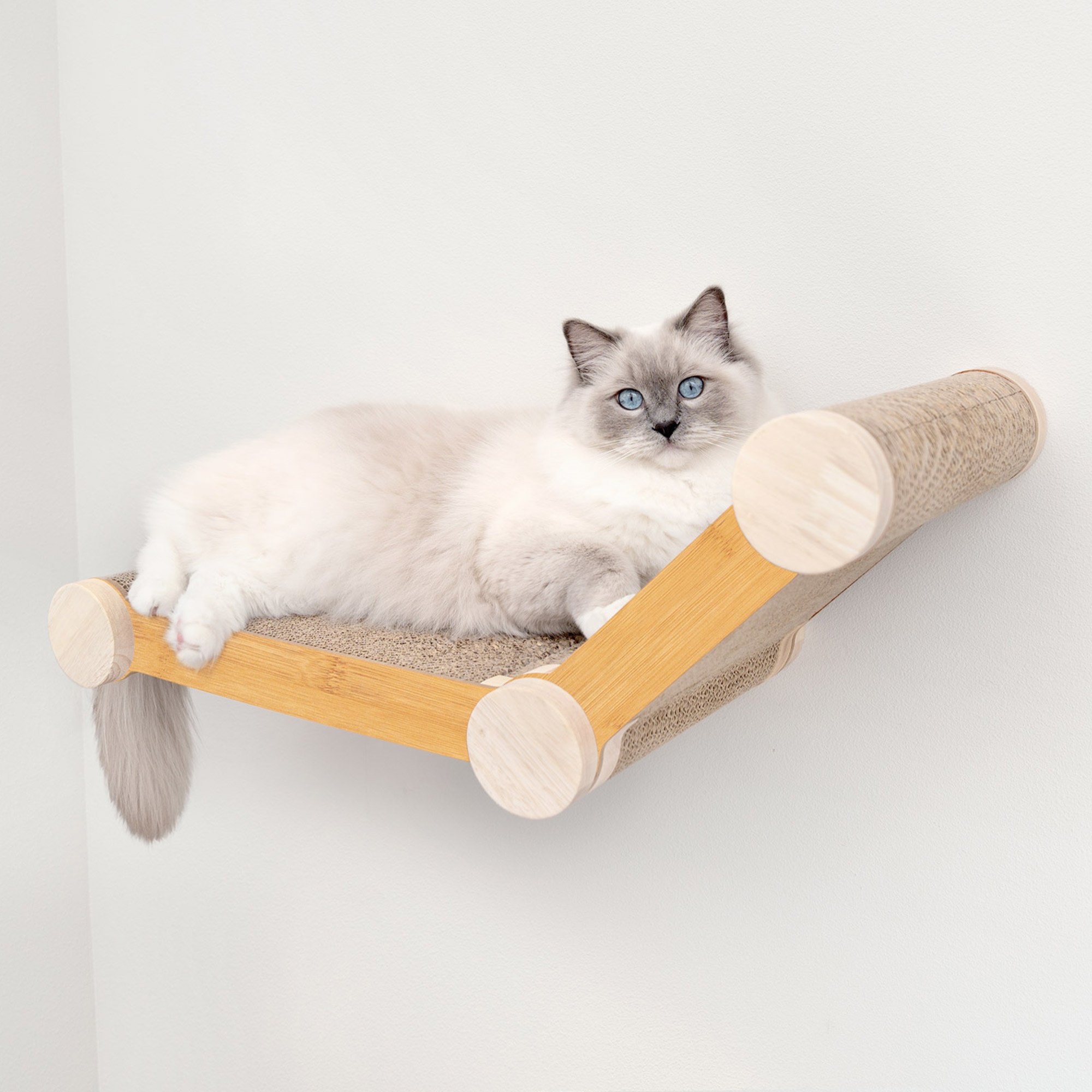 FurHaven Ascentials by FurHaven Lookout Lounge Cat Perch, Wall-Mounted ...