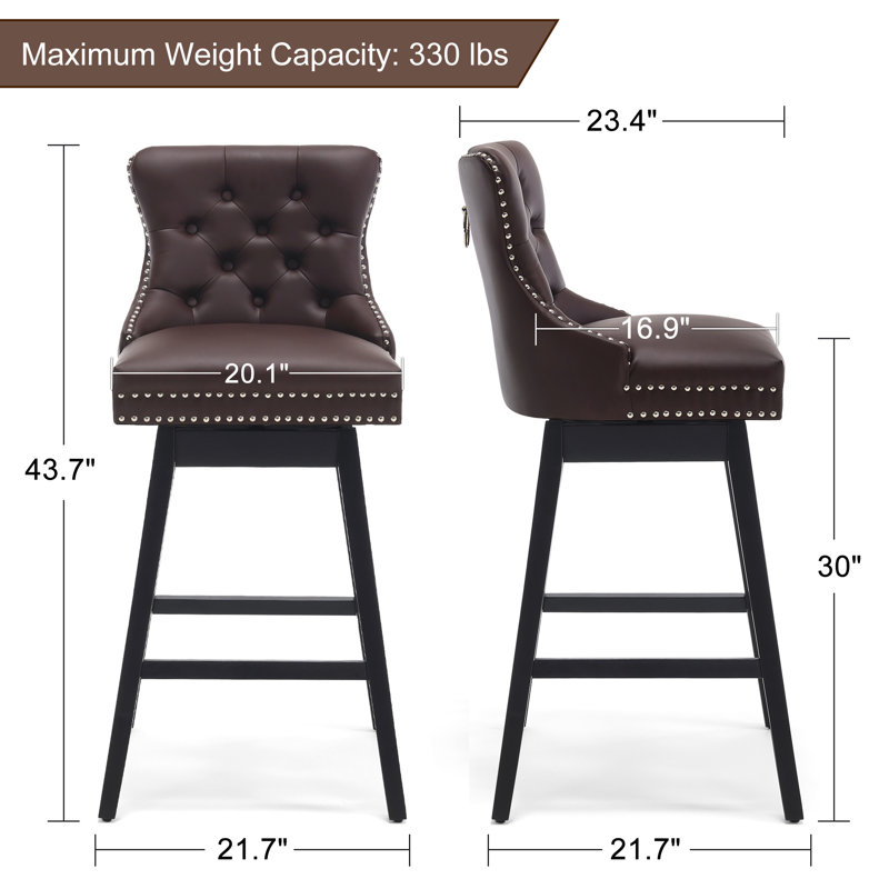 Lark Manor™ Timm Swivel Stool & Reviews | Wayfair
