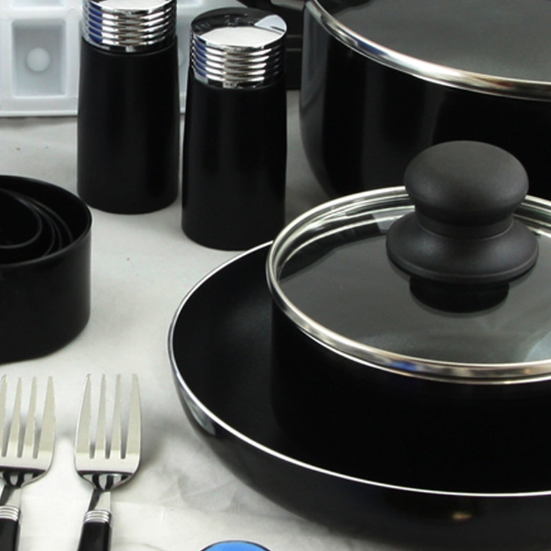 Gibson 59 Piece Total Kitchen Combo Cookware Set & Reviews | Wayfair