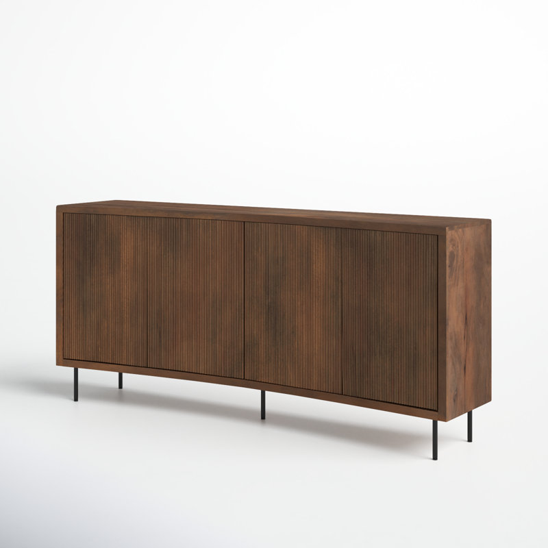 AllModern Clarke 70" Wide Acacia Solid Wood Sideboard & Reviews | Wayfair