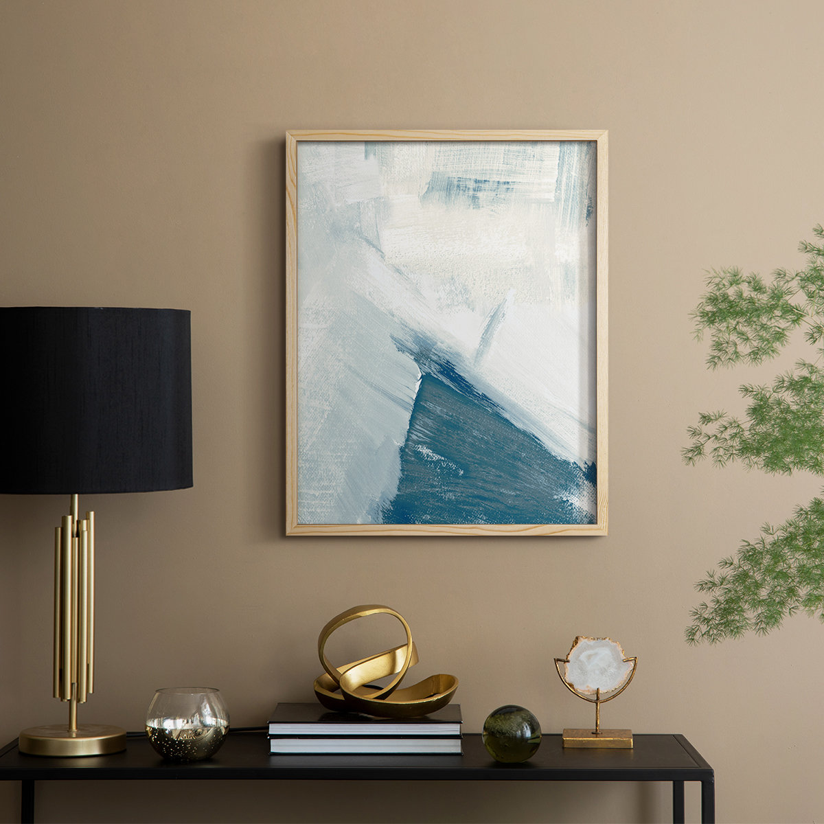 Winston Porter Wind Blown I Framed Print - Solid Wood | Wayfair