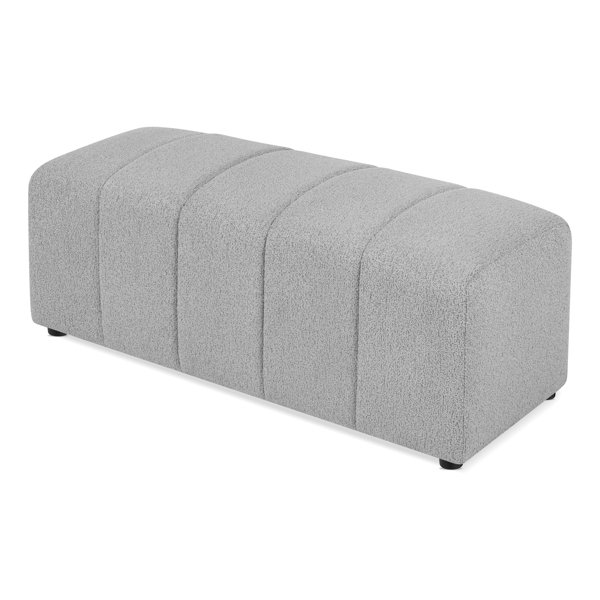 AllModern Rex Polyester Blend Upholstered Bench & Reviews | Wayfair