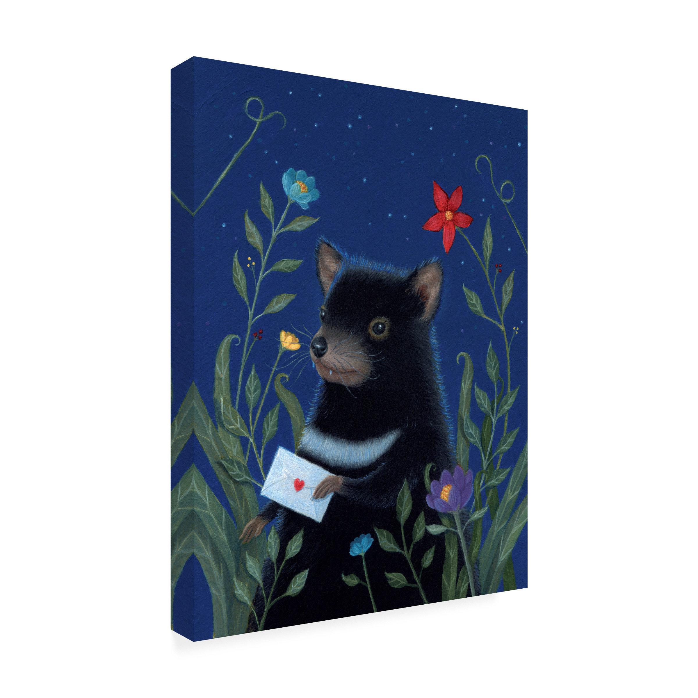 Trinx Gina Matarazzo Jingo's Letter Canvas Art - Wayfair Canada