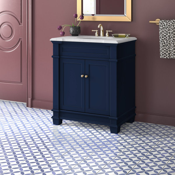30 Inch Blue Bathroom Vanities You'll Love | Wayfair