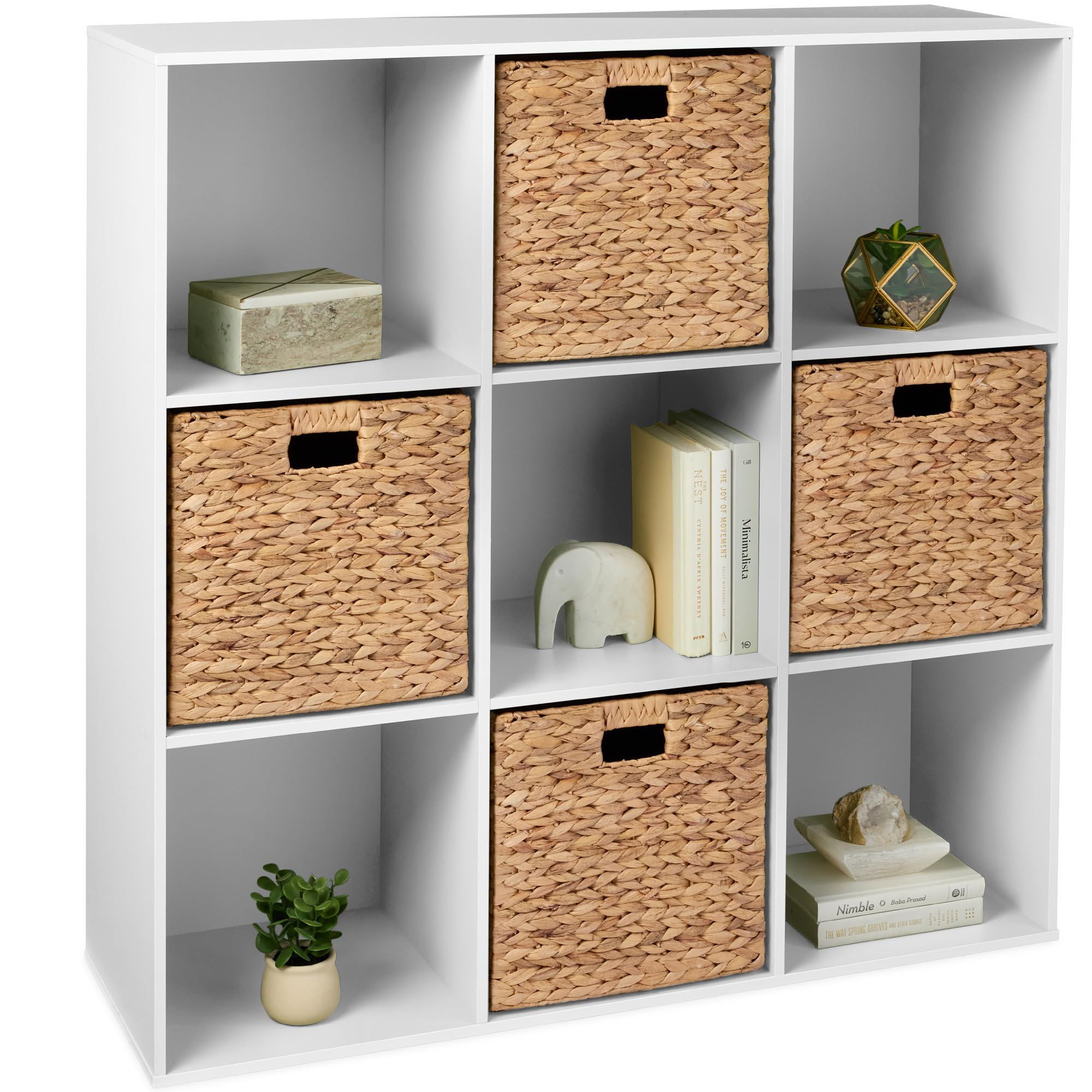 Latitude Run® 9-Cube storage manager, bookshelf opening, bookshelf ...