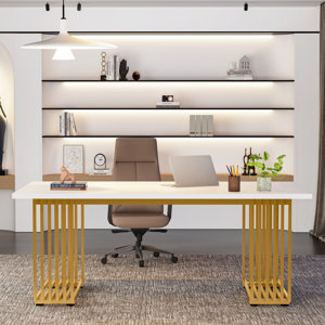 Gold Desks, White & Gold Desks You'll Love