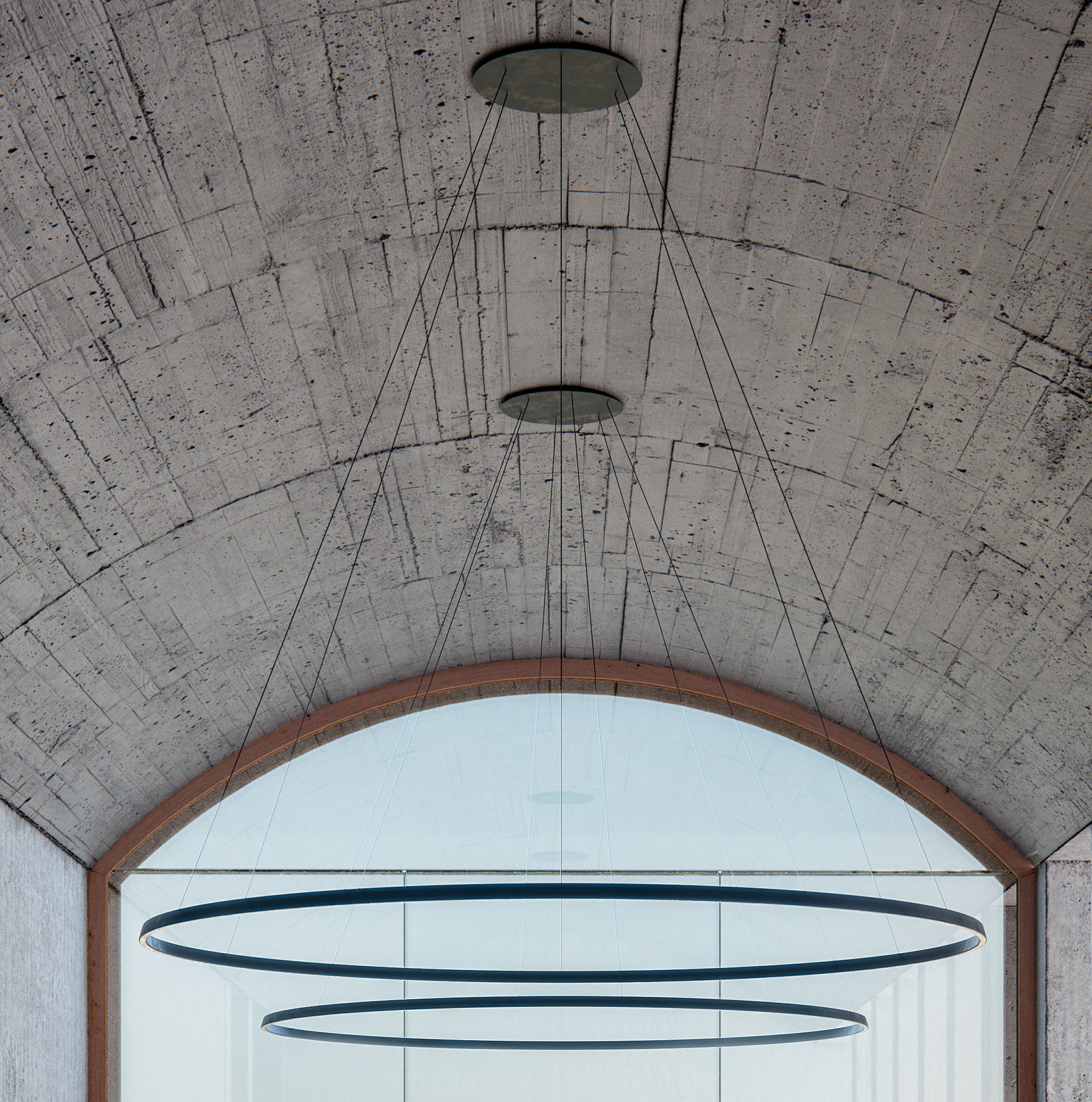 LedsC4 by Bover Circular 1 - Light Unique Wagon Wheel LED Chandelier ...