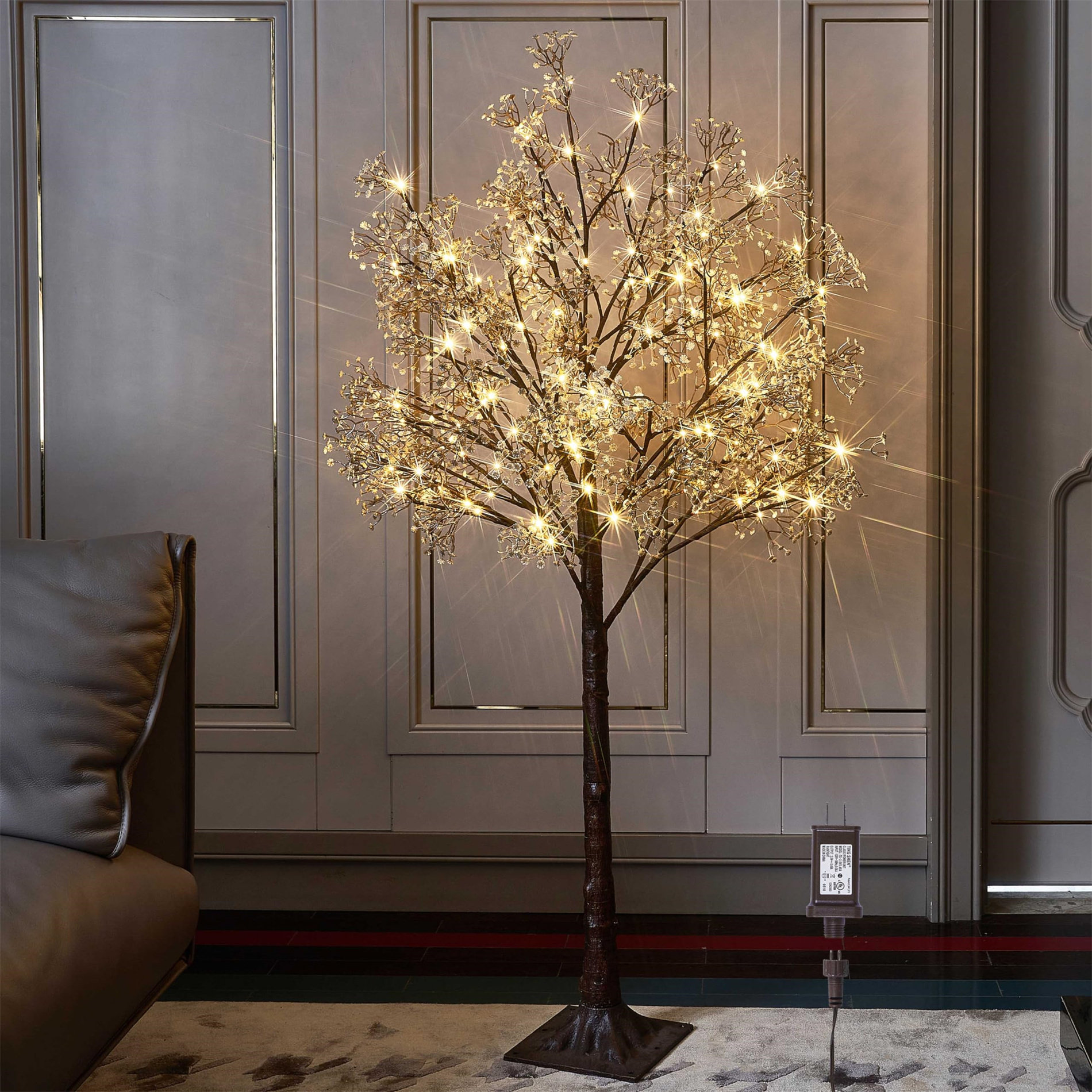 The Holiday Aisle® 48" Artificial Baby Breath Tree - Wayfair Canada