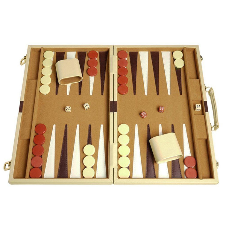Middleton Games 2 Player Backgammon & Reviews | Wayfair