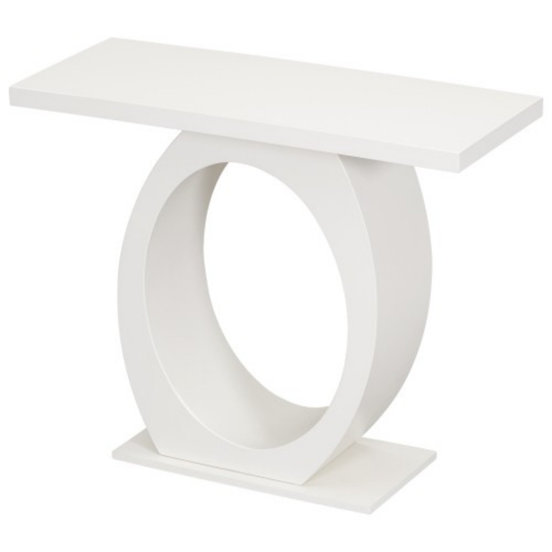 Latitude Run® Mirod Stylish Modern Console Table with Egg-Shaped Base ...