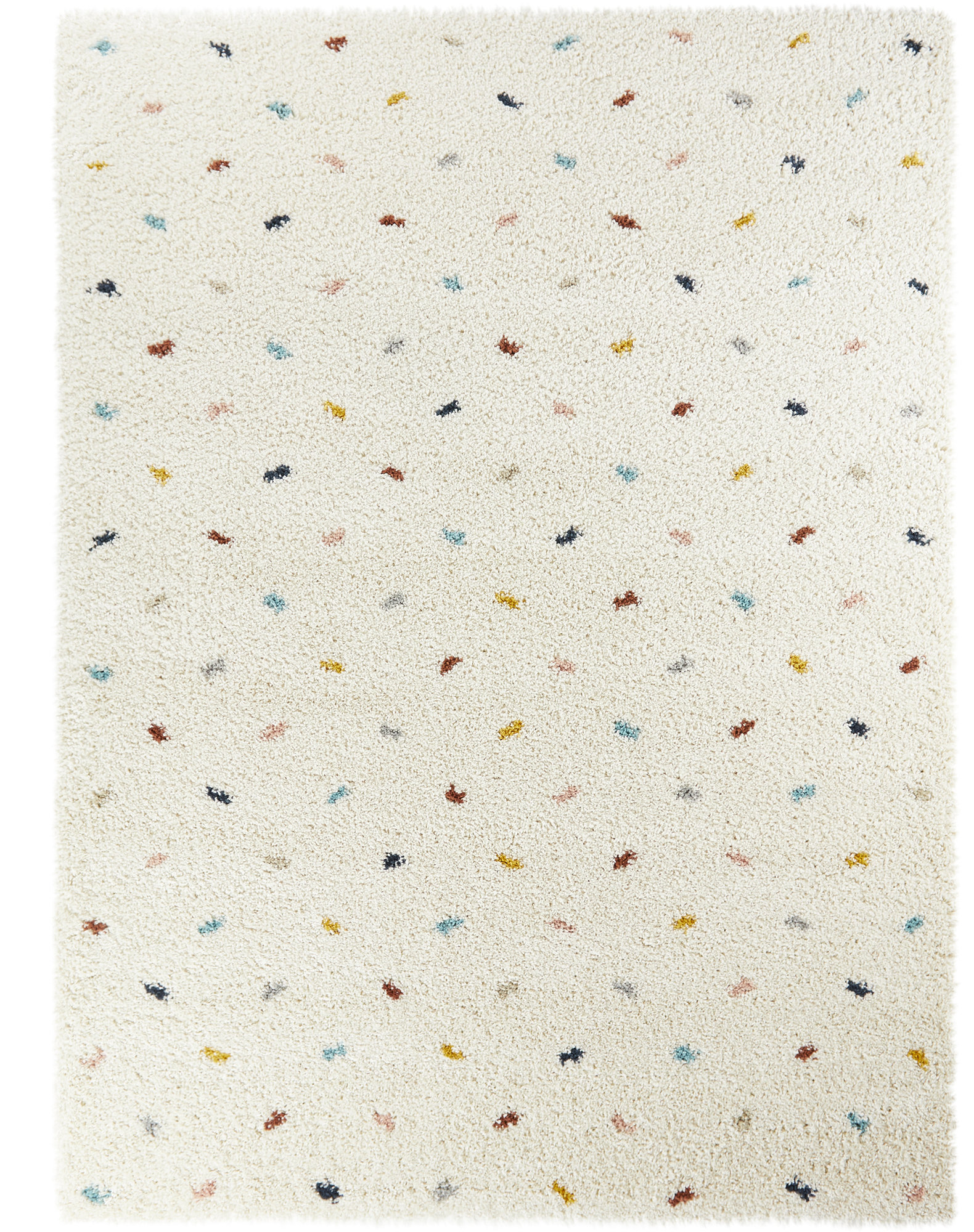 AllModern Mayon Dot Rainbow Colored Shag Area Rug & Reviews | Wayfair