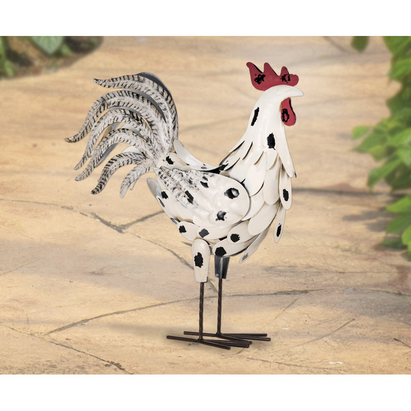 August Grove Kris Rooster Statue & Reviews | Wayfair