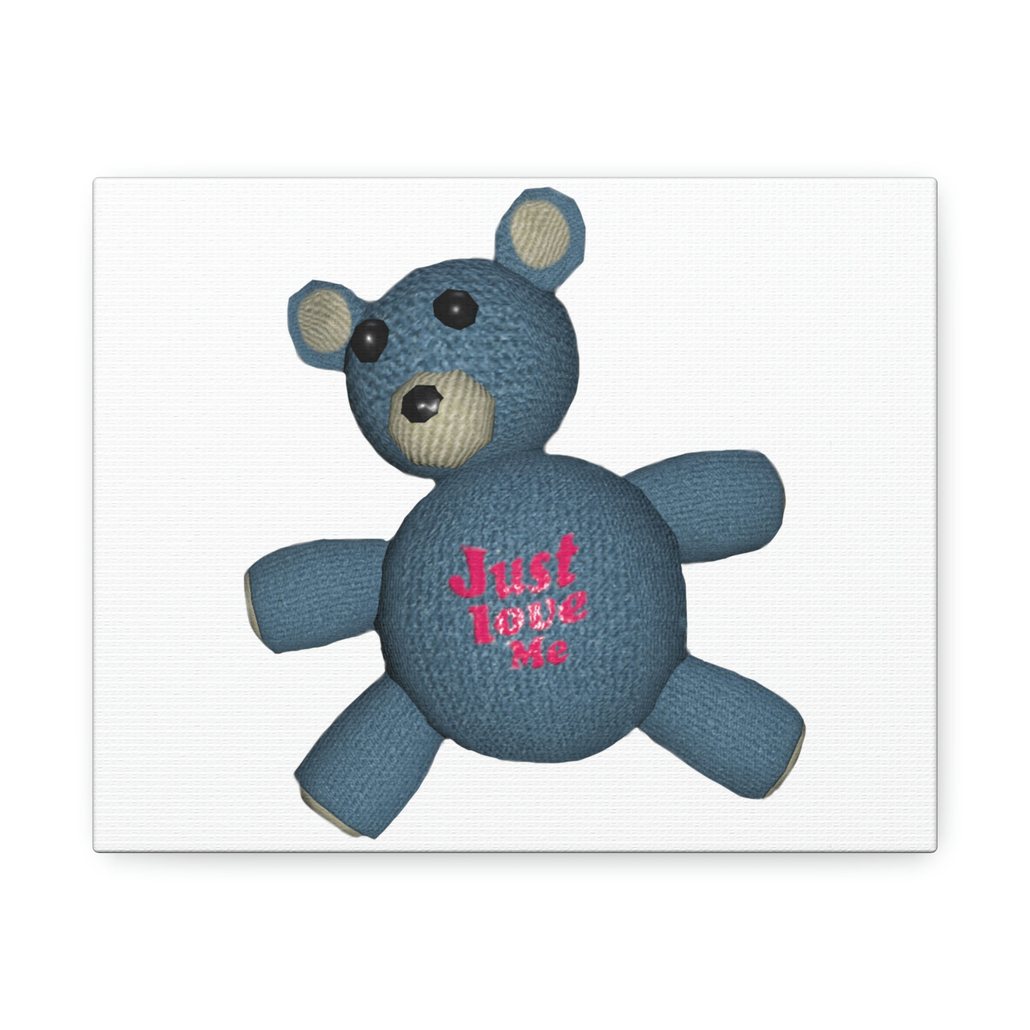 Zoomie Kids Bear Object - Unframed Illustration on Canvas | Wayfair