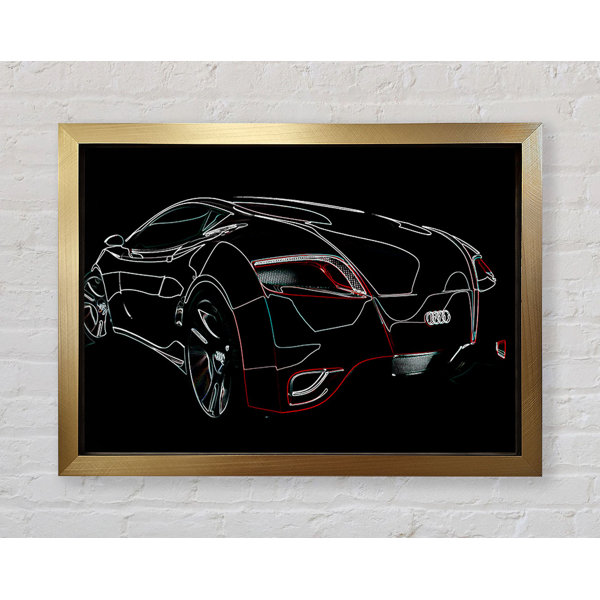 Bright Star Bugatti Veyron Psychedelic Rear - Single Picture Frame ...