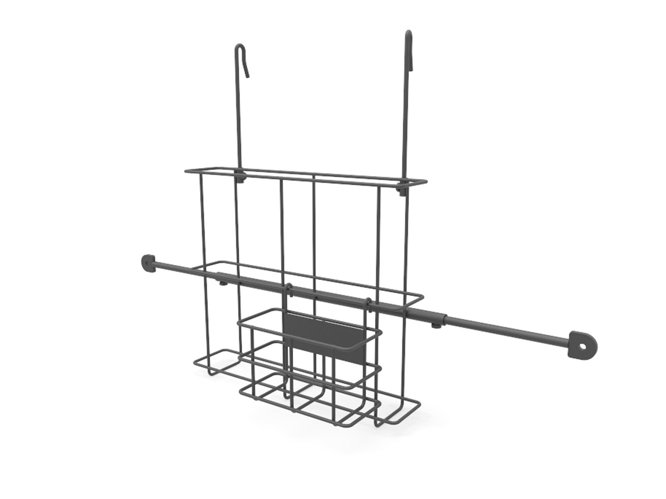 FixtureDisplays Black Wire Literature Pocket for A-Frame Sign with Card ...