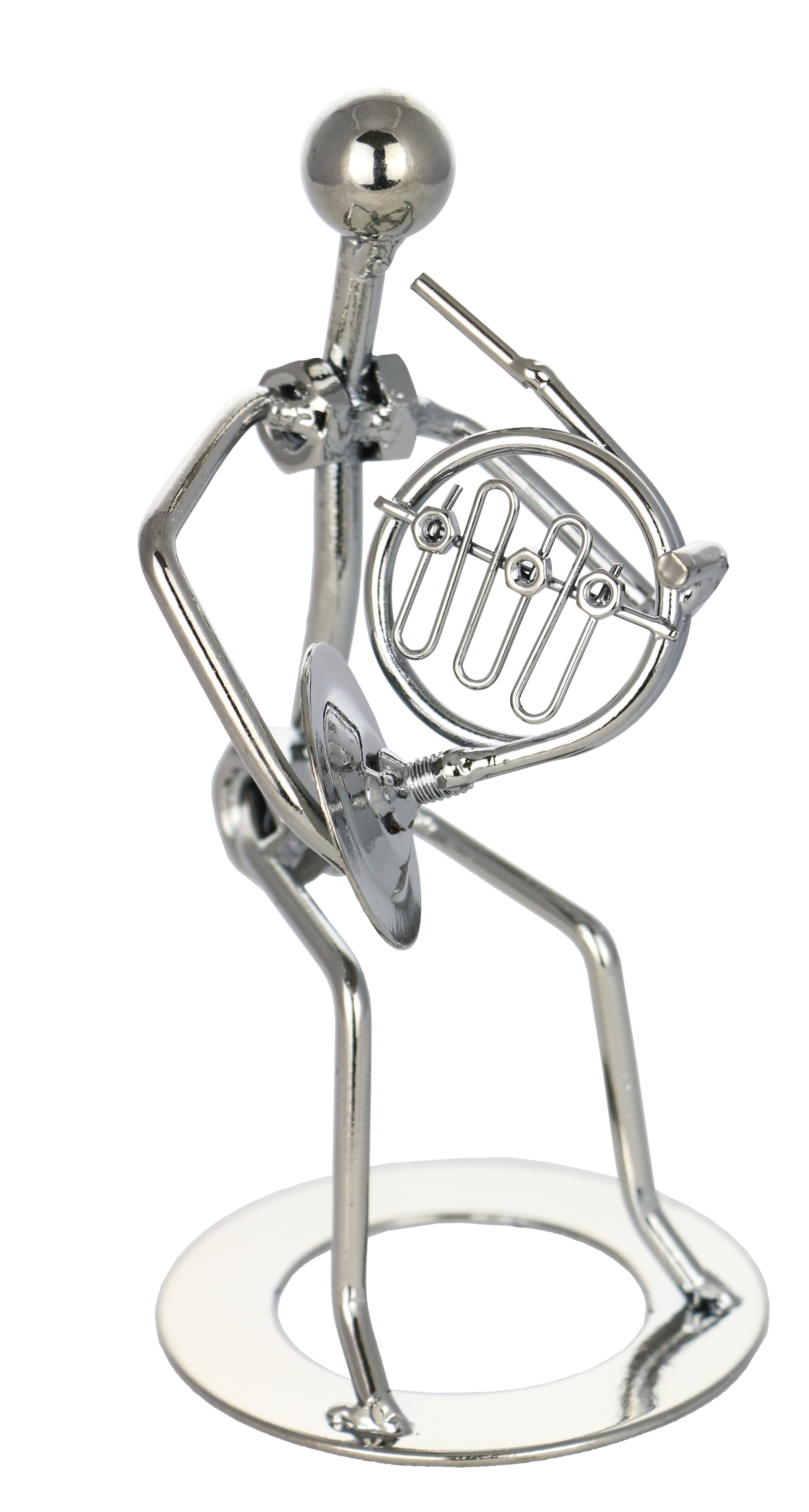 Winston Porter Kushner Metal French Trombone Playing Musical Figurine ...