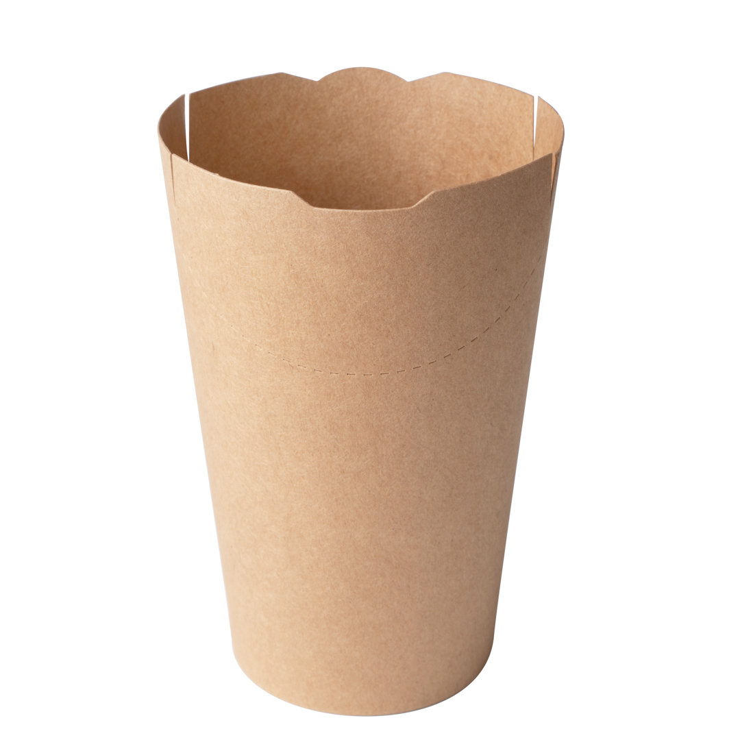 Restaurantware-Bio Tek 16 Ounce French Fry Cups, 100 Disposable French ...