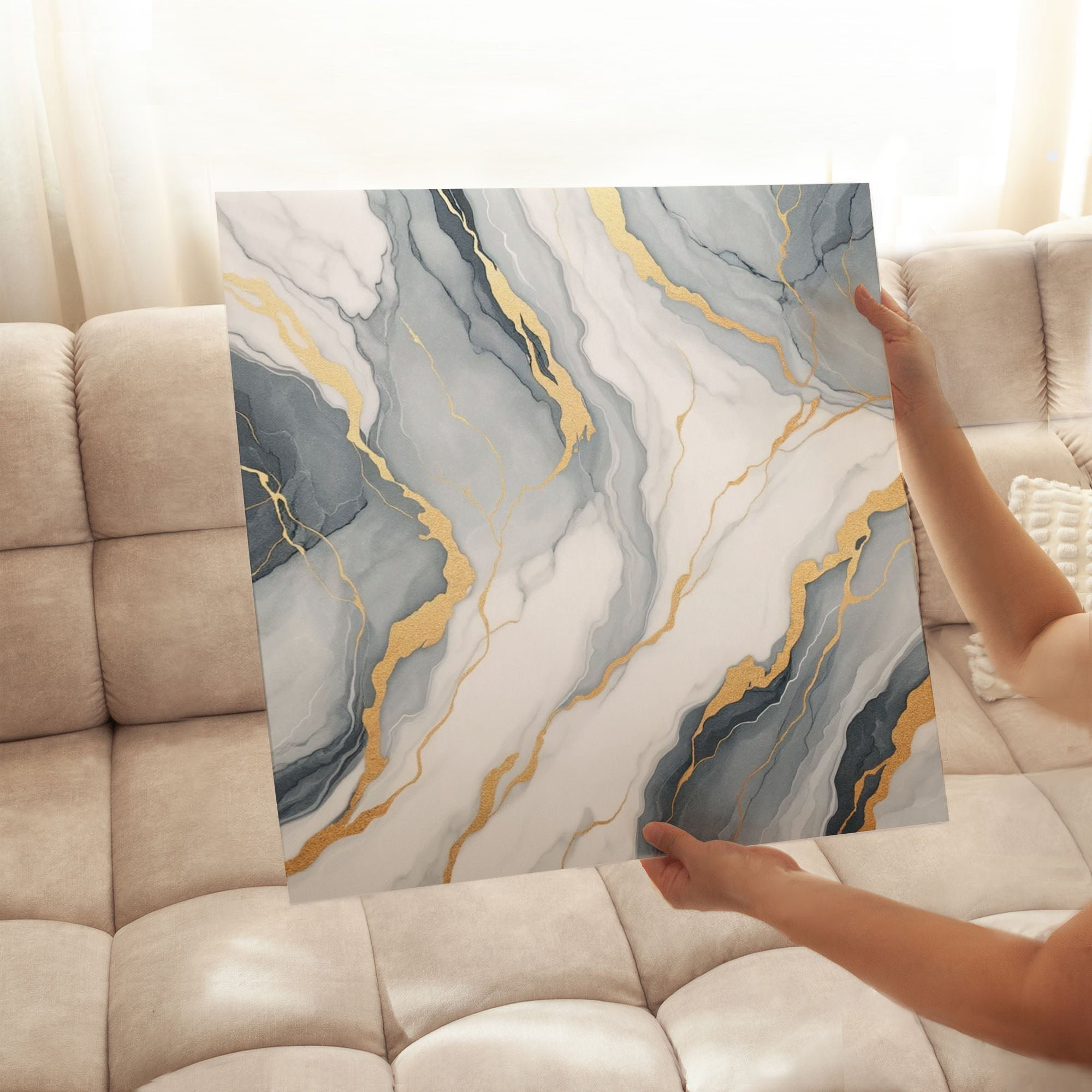 Wrought Studio™ Abstract Abstract Geode Dream II Modern Unframed Art Print | Wayfair