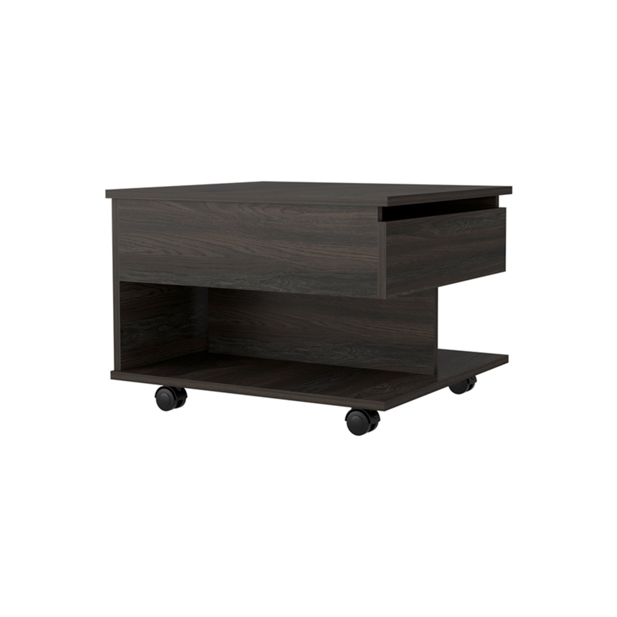 Ebern Designs 1-Drawer 1-Shelf Lift Top Coffee Table | Wayfair