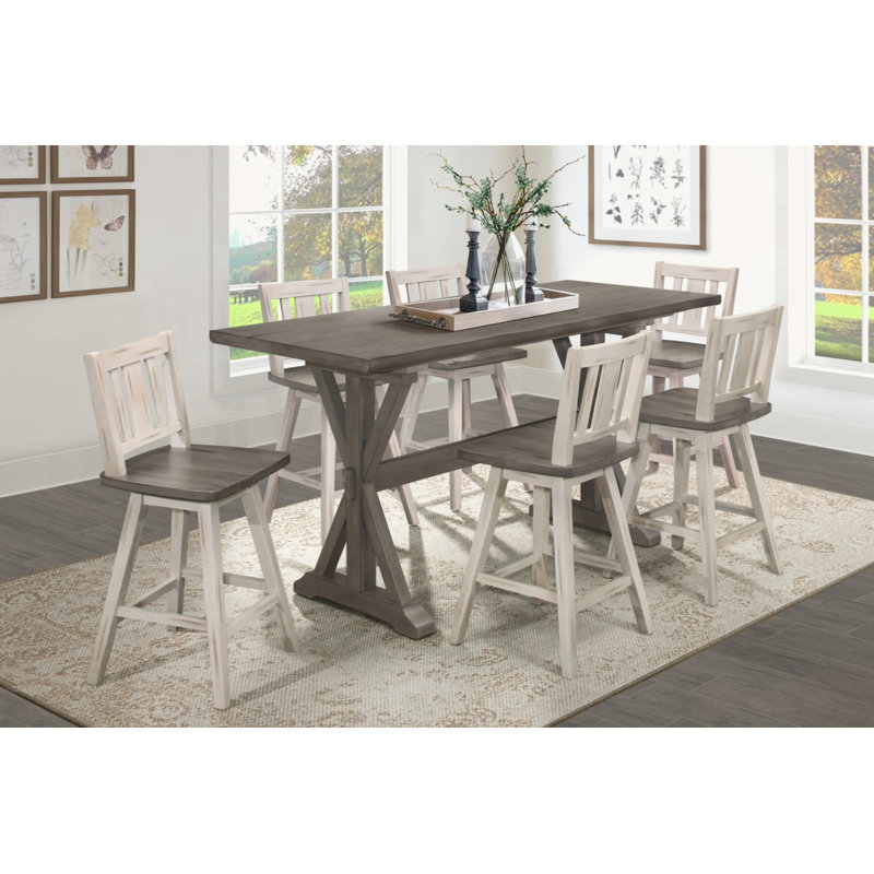 One Allium Way® Sheila Counter Height Dining Table & Reviews | Wayfair