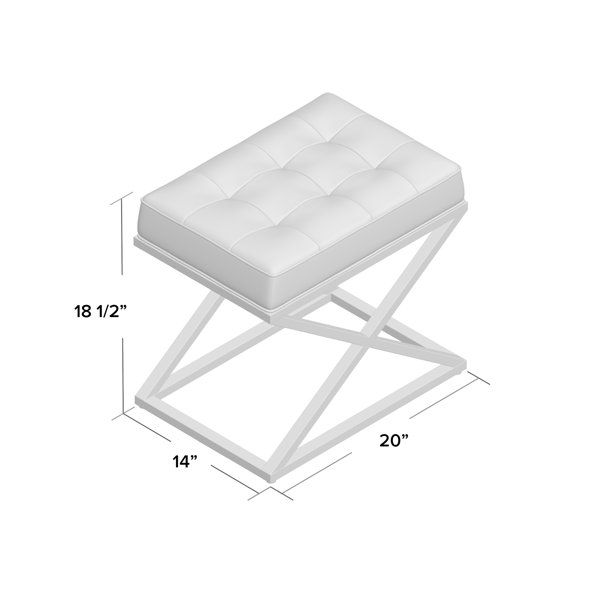 AllModern Pearson Upholstered Ottoman & Reviews | Wayfair