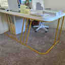 Mercer41 Kristos 63'' Executive Desk & Reviews | Wayfair